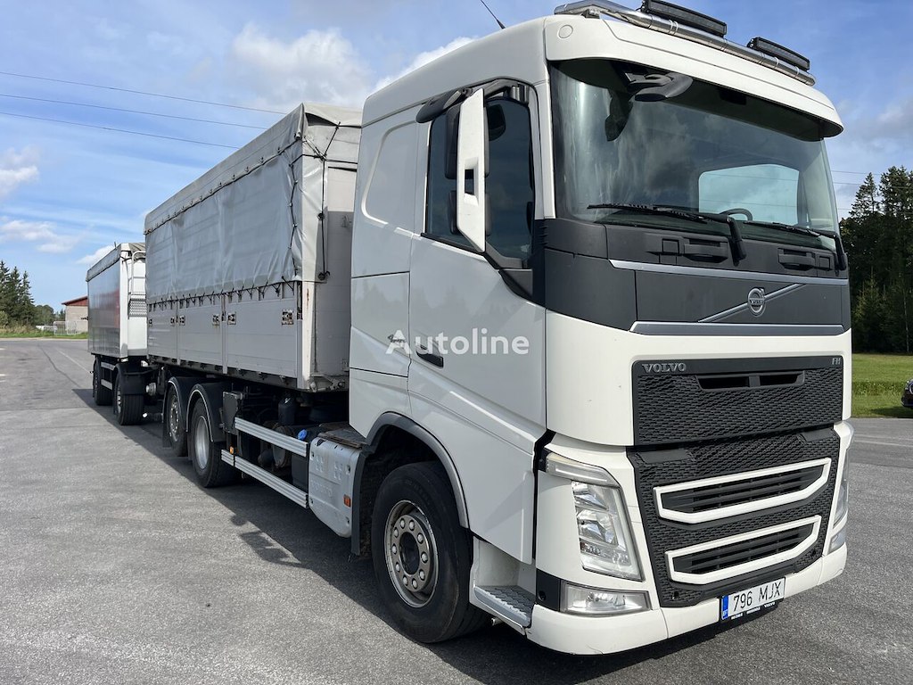 Volvo FH 420 kamion za prevoz zrna + prikolica za prevoz zrna