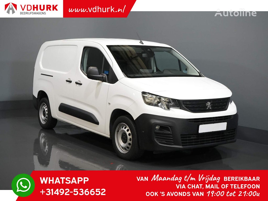 Peugeot Partner 1.5 HDI 130 pk Aut. L2 Long 3Pers/ Standkachel/ Cruise/ minibus furgon