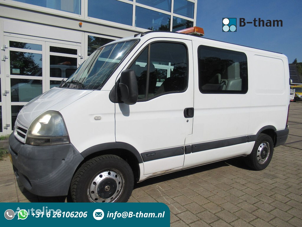 Nissan Interstar 115.35-308 L 2.5DCi DOKA Dubbelcabine minibus furgon