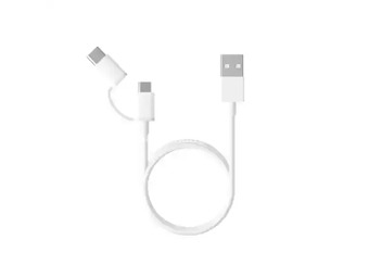 Kabl Xiaomi 2-in-1 USB Micro USB to Type C (1m)