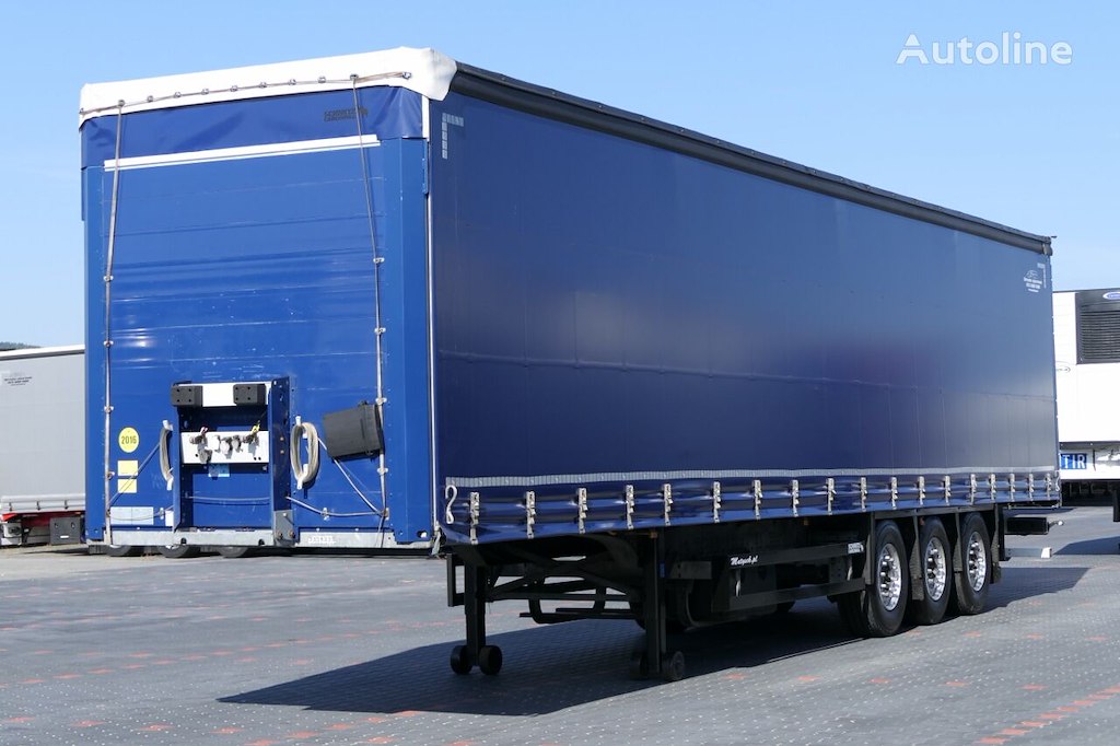 Schmitz Cargobull CURTAINSIDER / STANDARD / XL CODE / NEW TIRES / 2016 YEAR poluprikolica sa kliznom ceradom