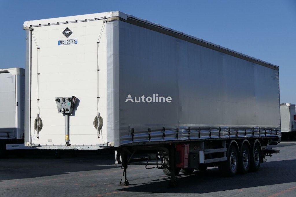 Samro CURTAINSIDER / STANDARD / LIFTED AXLE / LIFT DHOLLANDIA poluprikolica sa kliznom ceradom