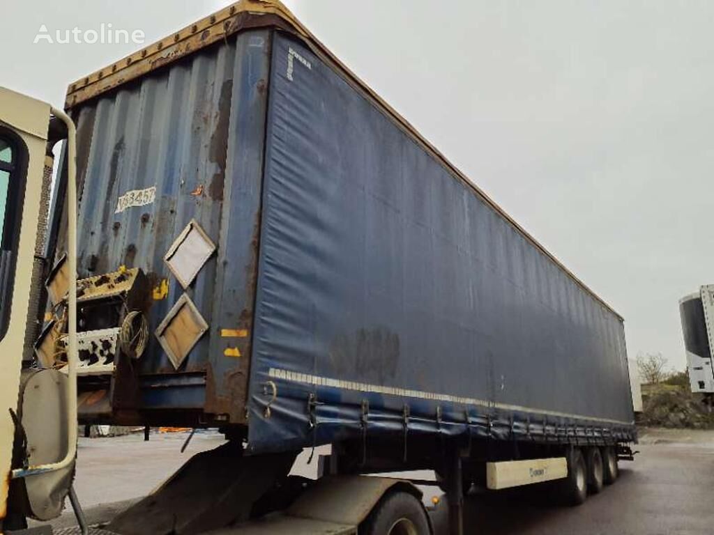 Krone Curtainsider Trailer poluprikolica sa kliznom ceradom (884574)