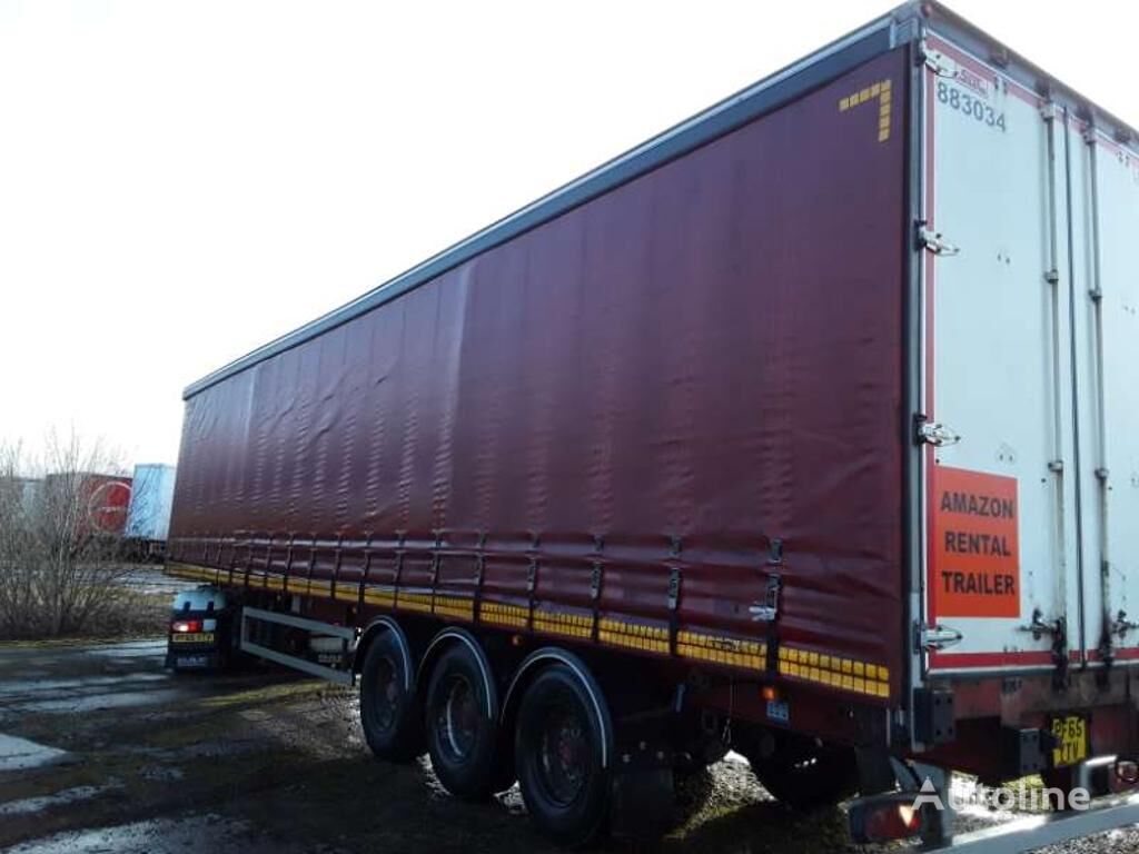 SDC Curtainsider Trailer poluprikolica sa kliznom ceradom