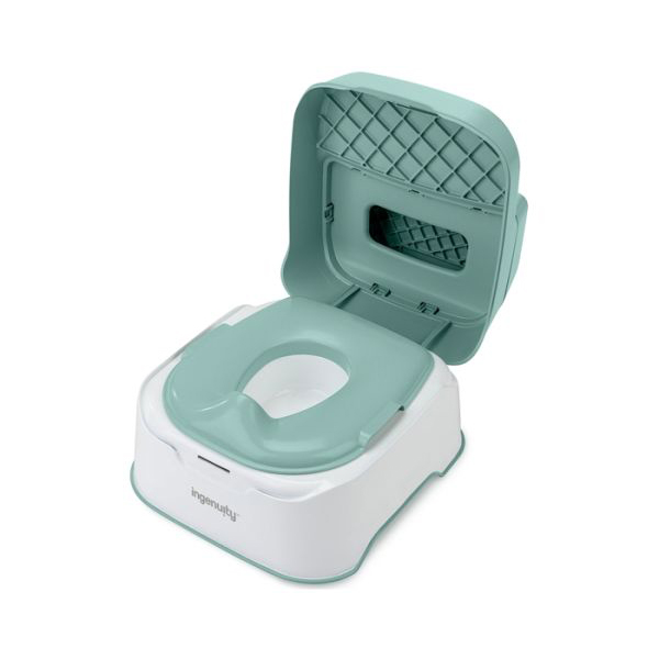 Kids II Ingenuity Bebi noša Potty 3U1 (steper, adapter) White/Mint 12m+ SKU17143