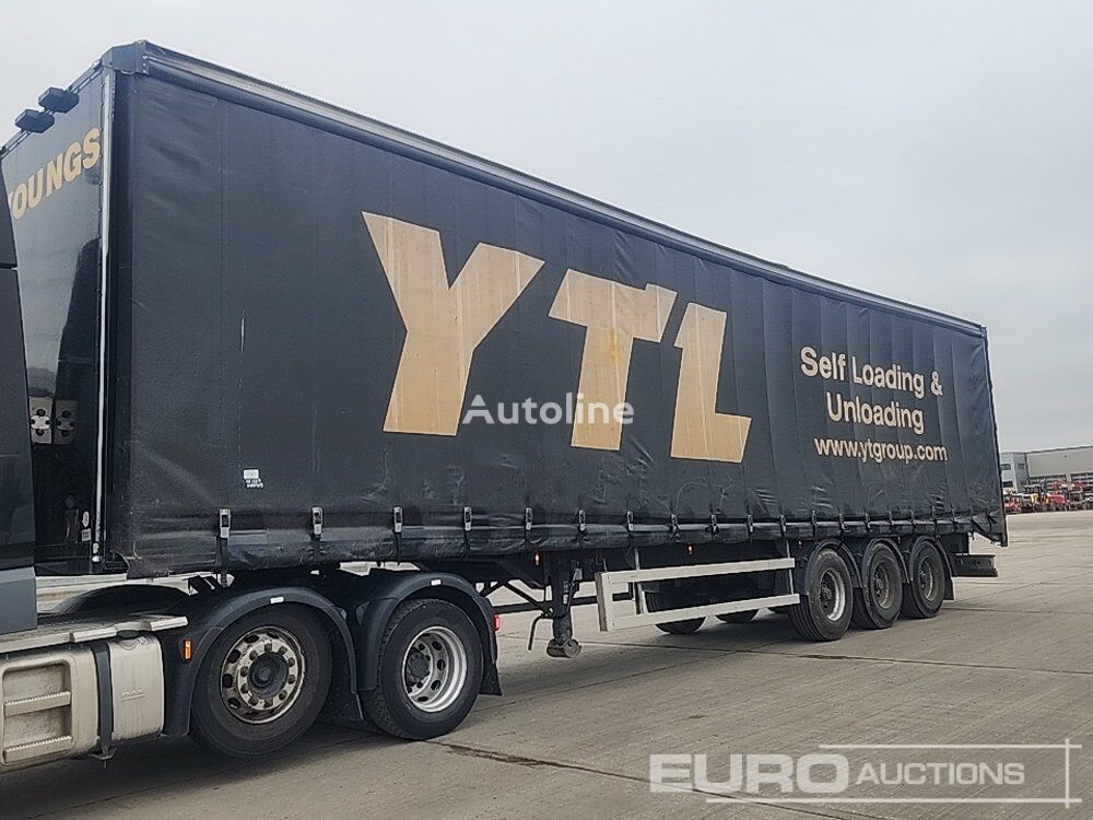 Prodaje se Montracon 2010 Montracon Tri Axle Curtainsider Traier poluprikolicu sa kliznom ceradom na aukciji