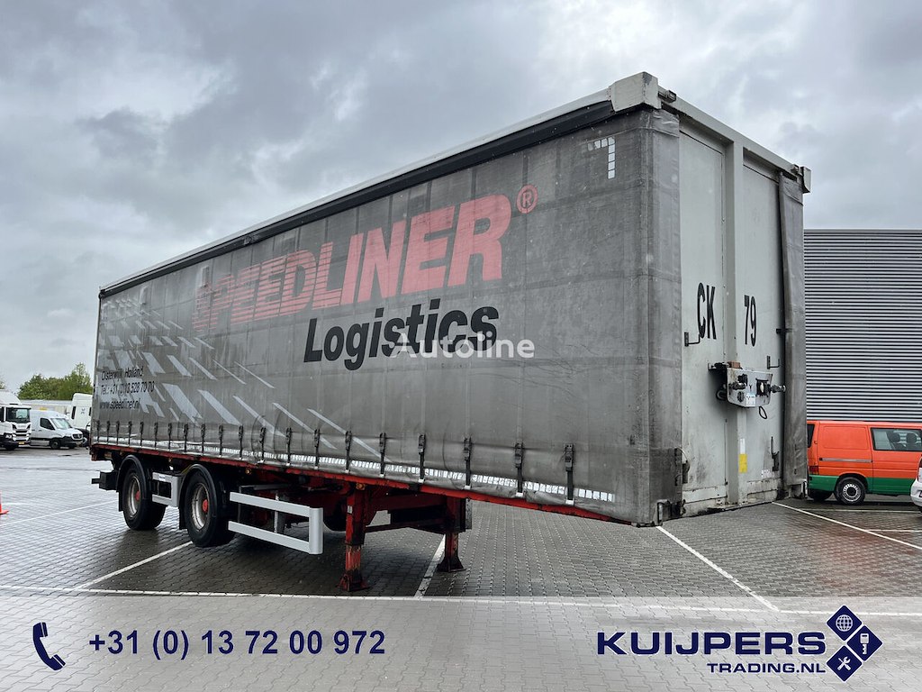 Tracon TO 1620 / Curtainside / Loadlift poluprikolica sa kliznom ceradom