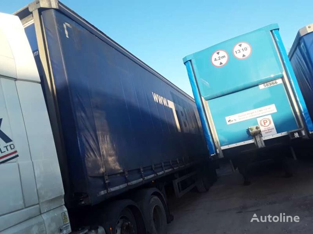 Montracon Curtainsider Trailer poluprikolica sa kliznom ceradom