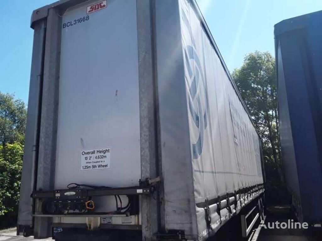 SDC Curtainsider Trailer poluprikolica sa kliznom ceradom