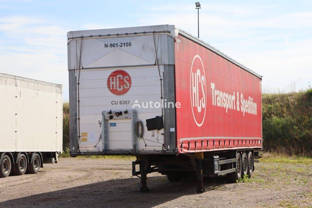 Prodaje se Schmitz Cargobull SCB*S3T (Curtainsider Standard) poluprikolicu sa kliznom ceradom na aukciji