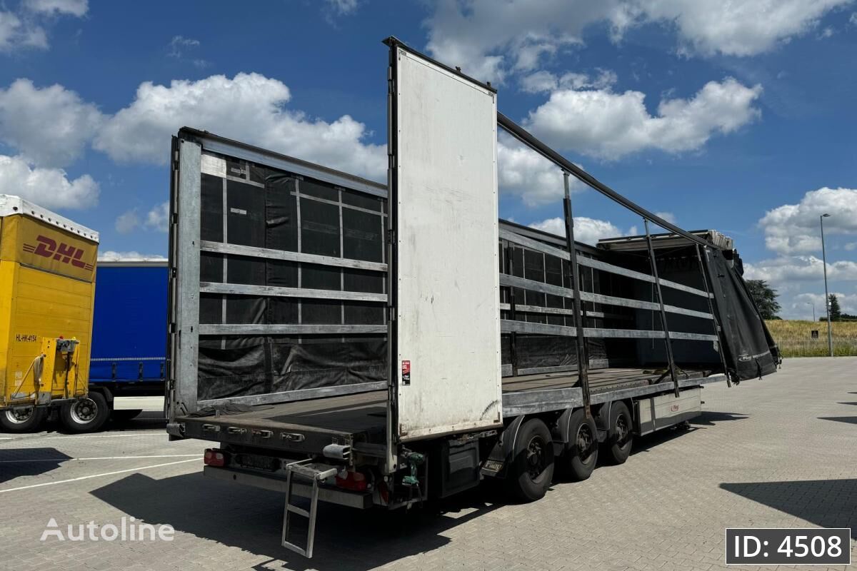 Fliegl SDS01 Verbreiterbar/Expandable 320cm / Palletbox poluprikolica sa kliznom ceradom