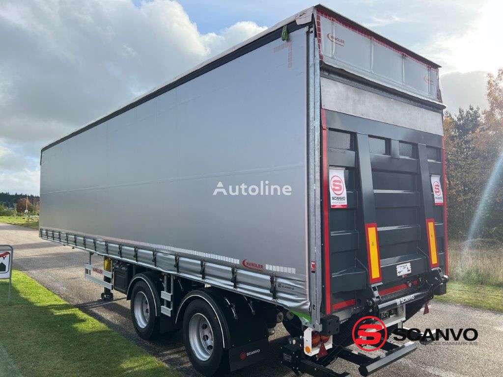 Hangler SZS-H 380 RoadRunner 27-pallers - Gardintrailer poluprikolica sa kliznom ceradom