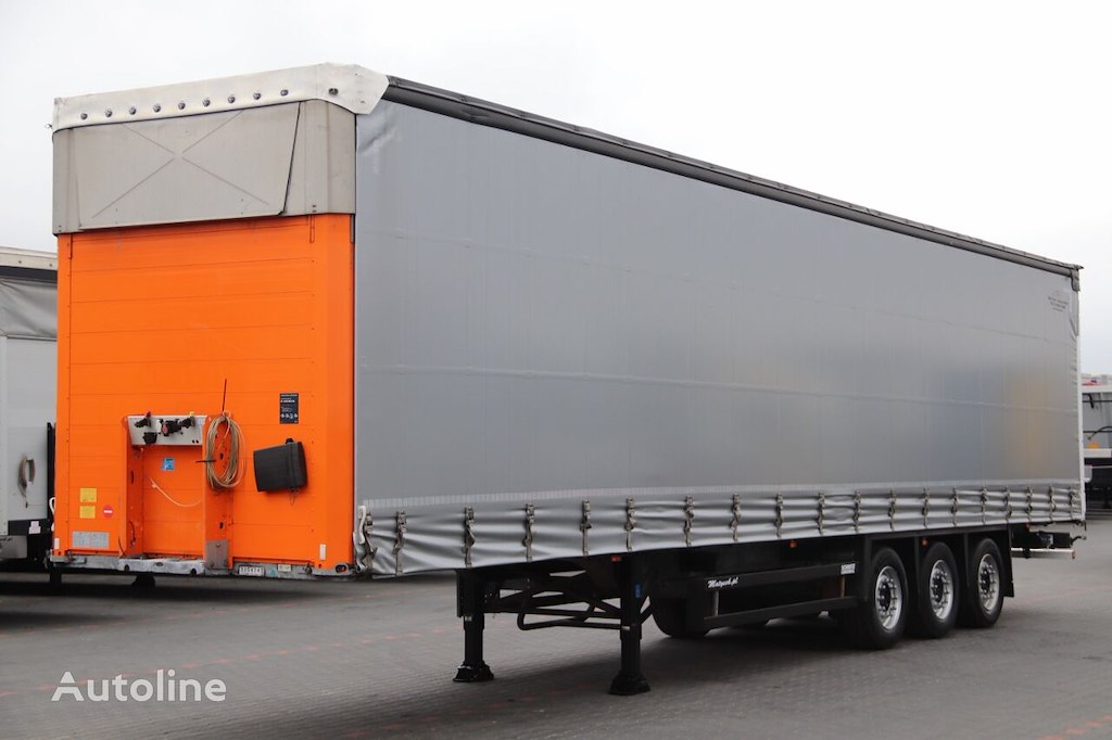 Schmitz Cargobull CURTAINSIDER / STANDARD / VARIOS / 385/55 R22,5 / LFITED ROOF / poluprikolica sa kliznom ceradom