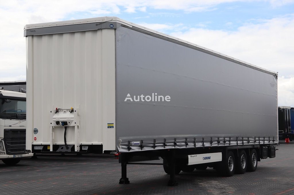 Krone CURTAINSIDER / MEGA / LIFTED ROOF / 2021 YEAR poluprikolica sa kliznom ceradom