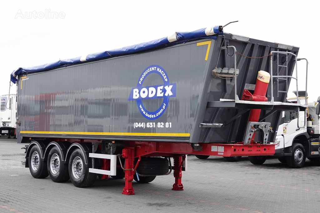 Bodex WYWROTKA 44 M3 / 2018 ROK / KLAPO-DRZWI / OSIE MERCEDES poluprikolica kipera