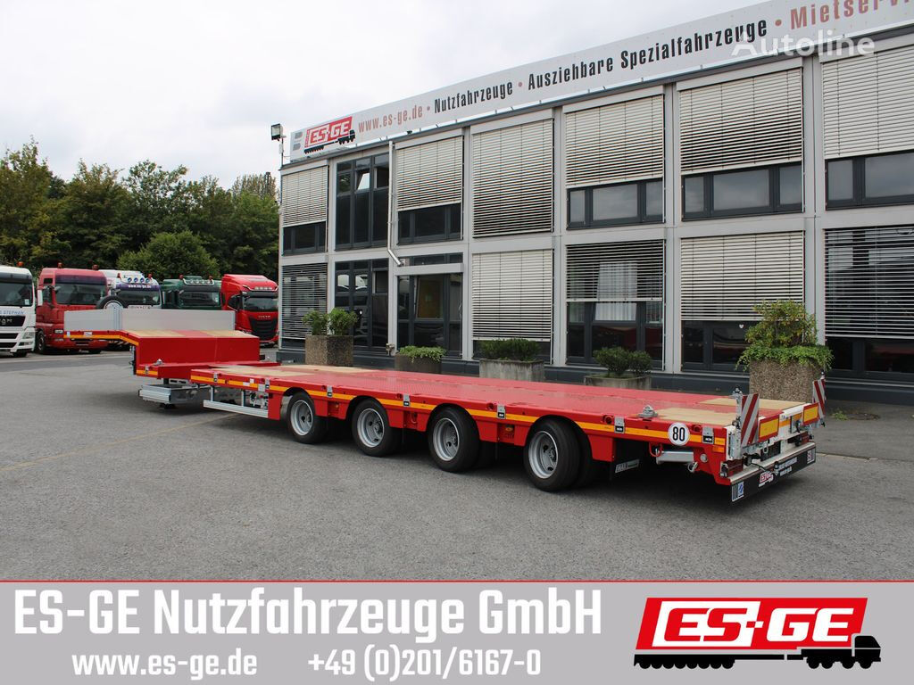 Nova Faymonville MAX Trailer MAX100 Semi-Tieflader 205er poluprikolica sa niskom platformom