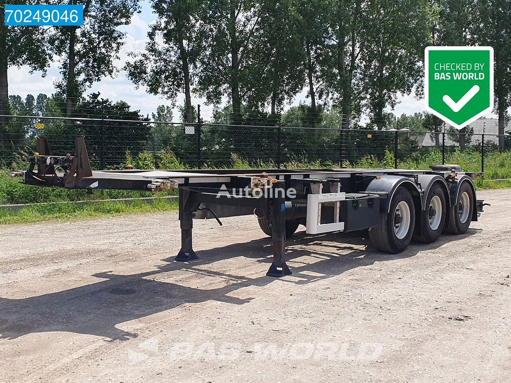 LAG O-3-39 CD 3 axles NL- Trailer 20ft. 30ft. poluprikolica za prevoz kontejnera