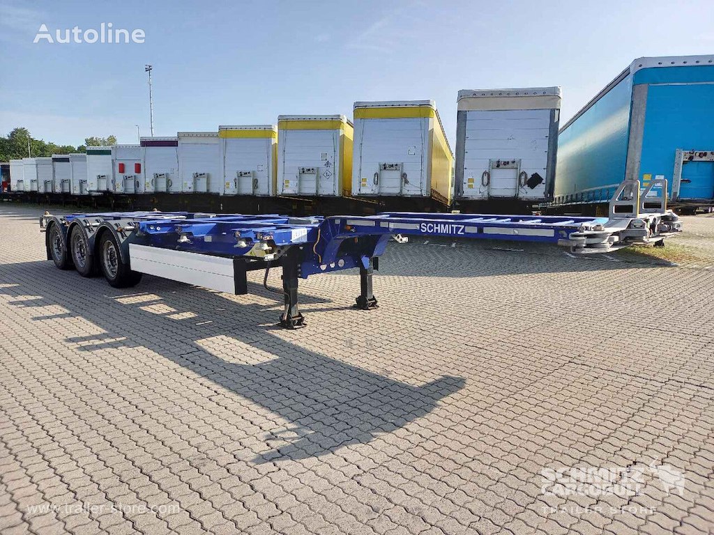 Schmitz Auflieger Containerfahrgestell Standard poluprikolica za prevoz kontejnera