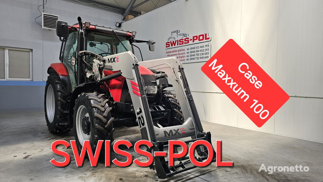 Case IH Maxxum 100 traktor točkaš