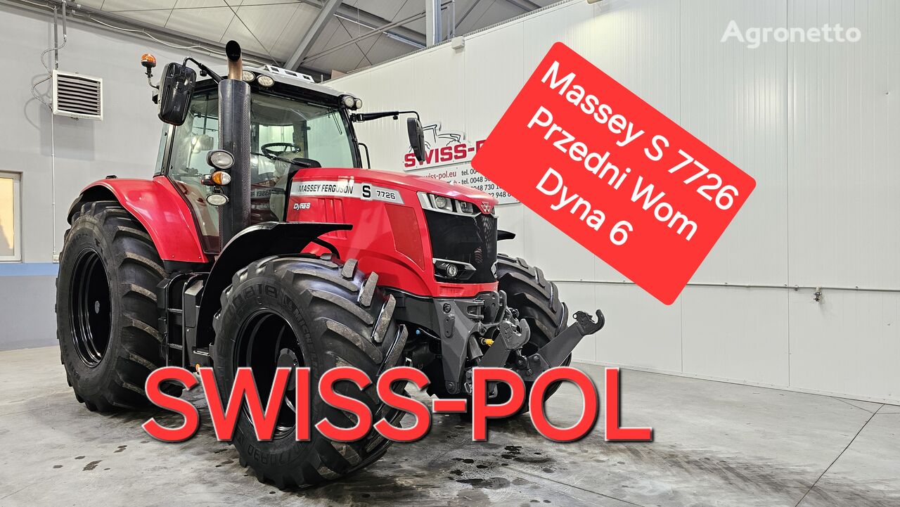 Massey Ferguson 7726 S traktor točkaš