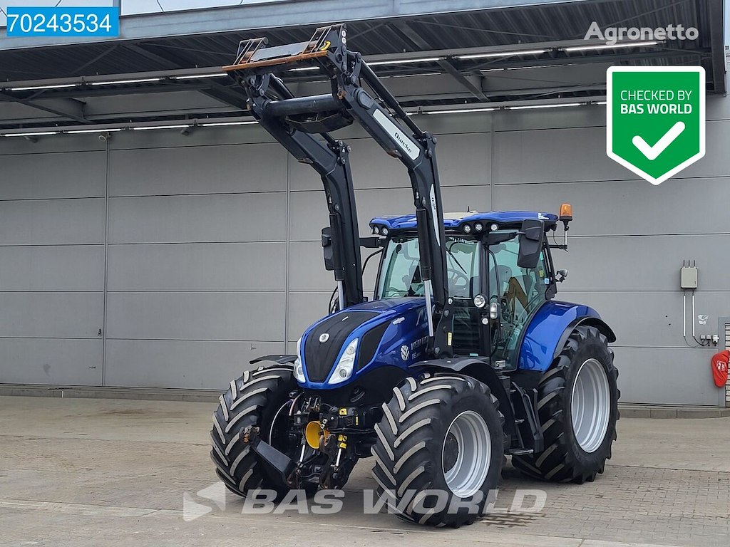 New Holland T6.180 AC T6.180 4X4 FRONT HITCH + PTO - FRONTLOADER traktor točkaš