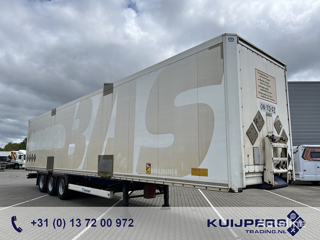 Krone Dryliner / Box / Huckepack Trailer furgon poluprikolica