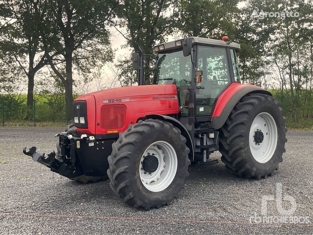 Prodaje se Massey Ferguson 8240 traktor točkaš na aukciji