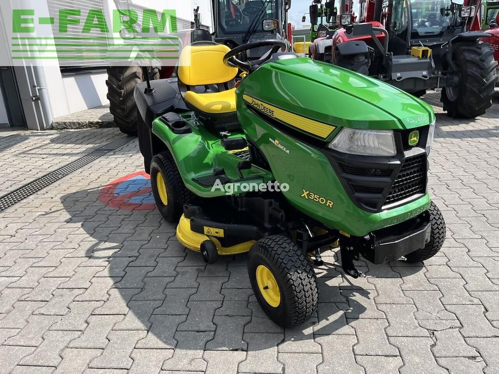 John Deere x350r, nur 27h, neuwertig, frischer service traktor točkaš