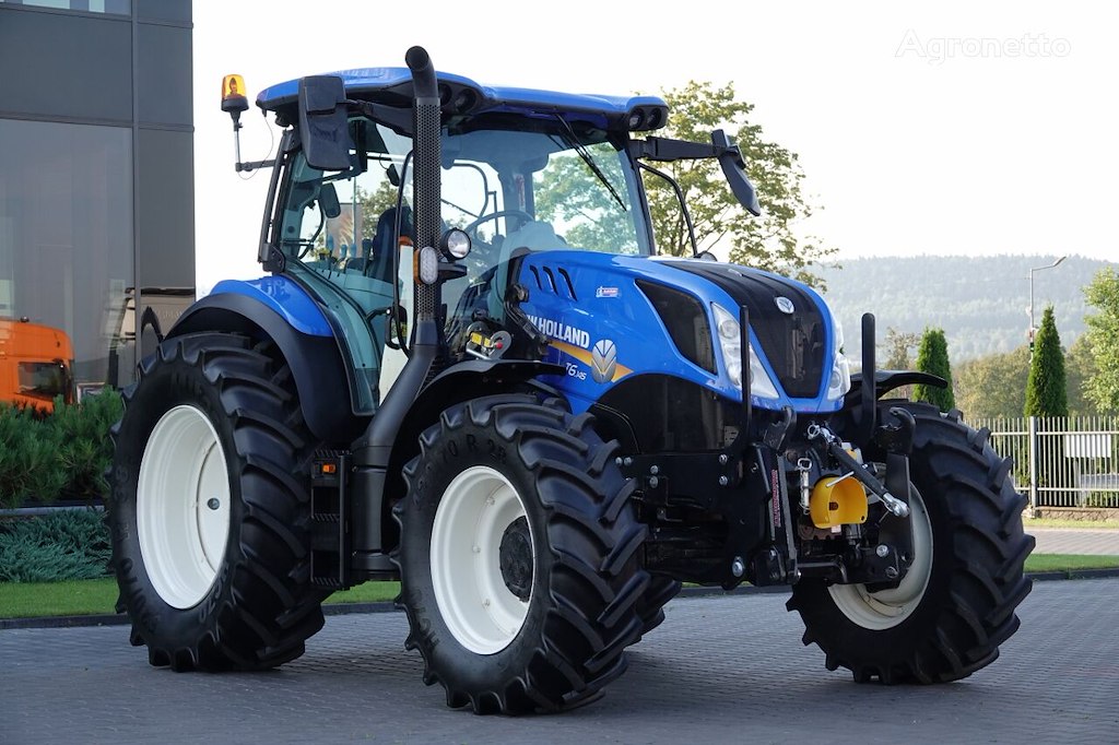 New Holland T6.145 / CIĄGNIK ROLNICZY / SKRZYNIA ELECTRO COMMAND / PRZEDNI T traktor točkaš