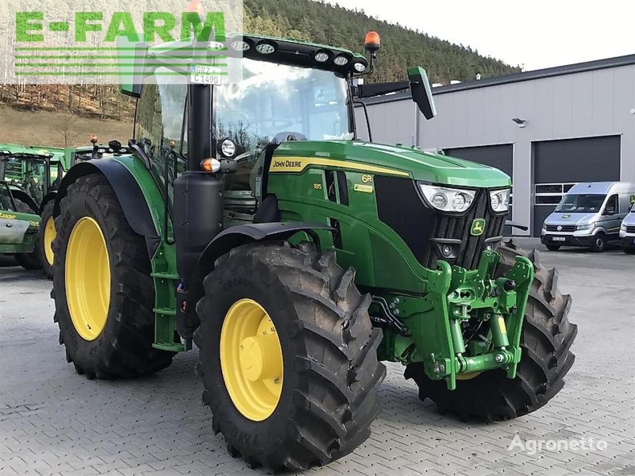 John Deere 6r 185 traktor točkaš