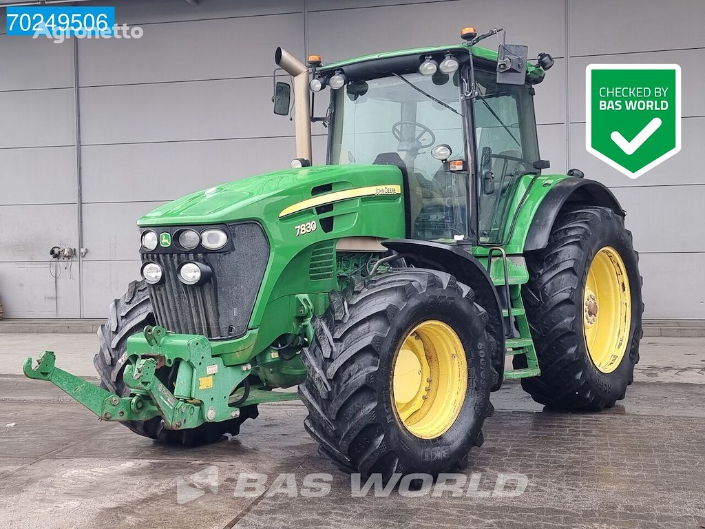 John Deere 7830 4X4 traktor točkaš