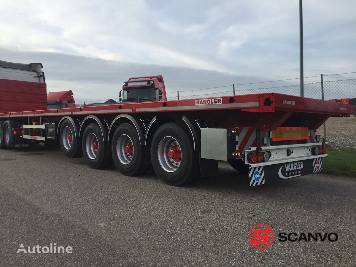 Hangler SVS 480 RH 200 4 akslet sværlast ligeud trailer poluprikolica platforma