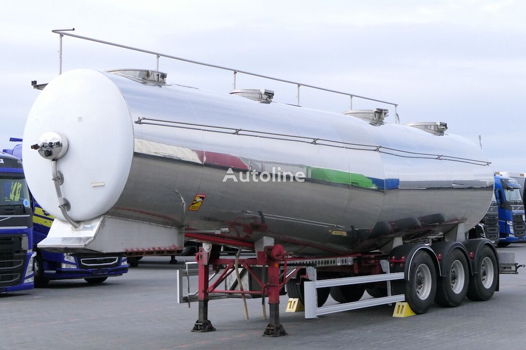 ETA FOOD LIQUID TANK TRAILER / 32000 L / 4 CHAMBERS cisterna za prevoz hrane