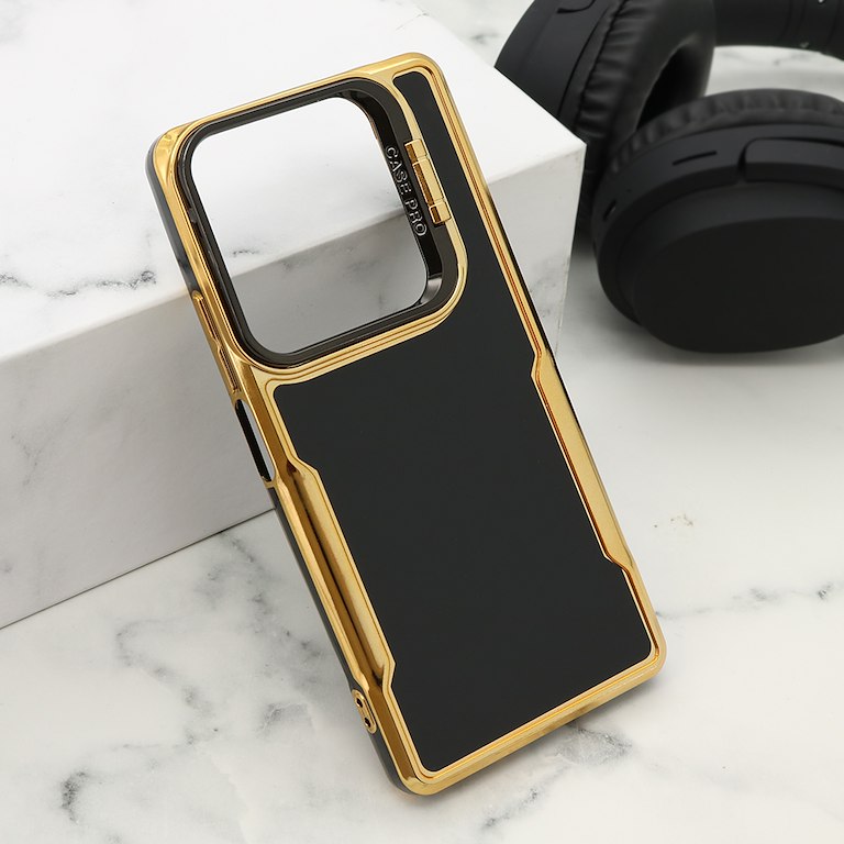 Futrola GOLD LUXE za Xiaomi Redmi Note 13 Pro 4G crna (MS)