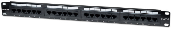 Patch panel Manhattan 520959 19''1U Cat624 port