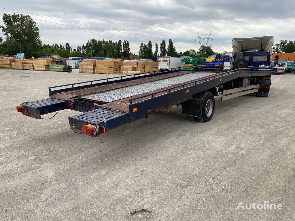 Lasa Fickers Sanh BE car transporter semi-trailer - 12 m poluprikolica autotransportera