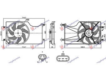 Ventilator komplet