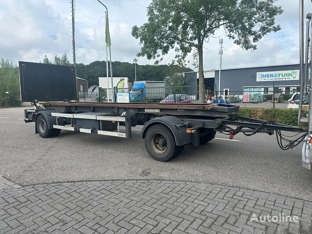 Burg BPA 10-10 ARXXX 2x BPW AXLES prikolica za kontejnere