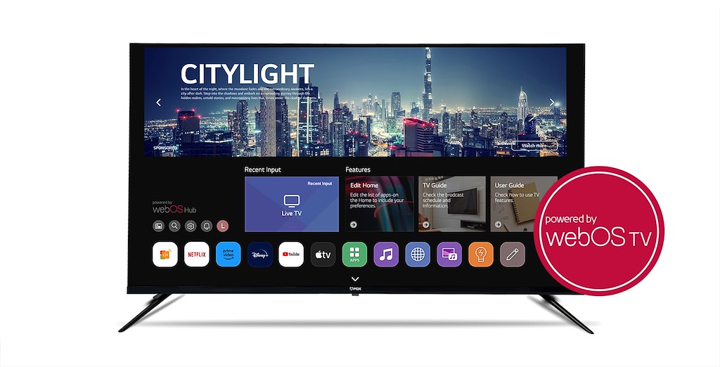 SMART LED TV43WOS635F powered by WebOS