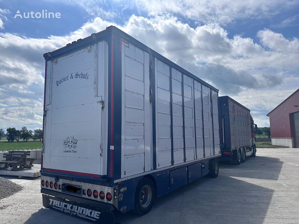 Menke-Janzen 04 BD Livestock tailer 4 floors prikolica za prevoz stoke