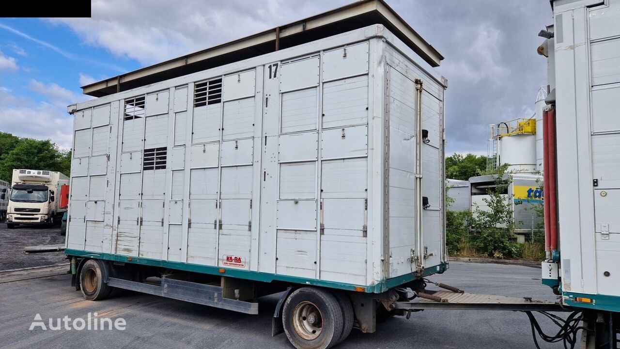 Menke-Janzen Livestock trailer 3 floors prikolica za prevoz stoke