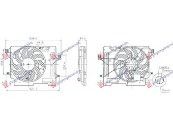 Ventilator komplet