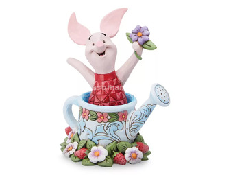 Picked for You (Piglet in Watering Can Figurine)