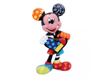 Mickey Mouse with Heart Mini Figurine