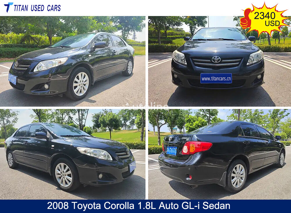 Toyota Used 2008 Toyota Corolla for Sale from China sedan