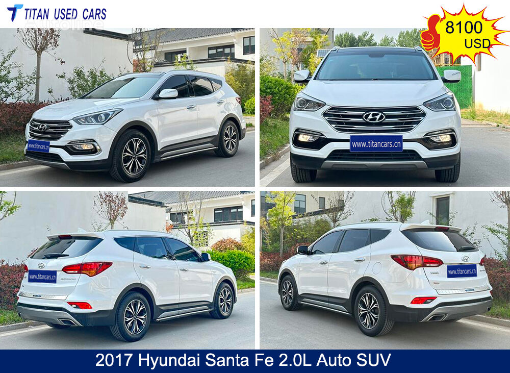 Hyundai Used 2017 Hyundai Santa Fe for Sale Near Me - TITAN Cars terenac