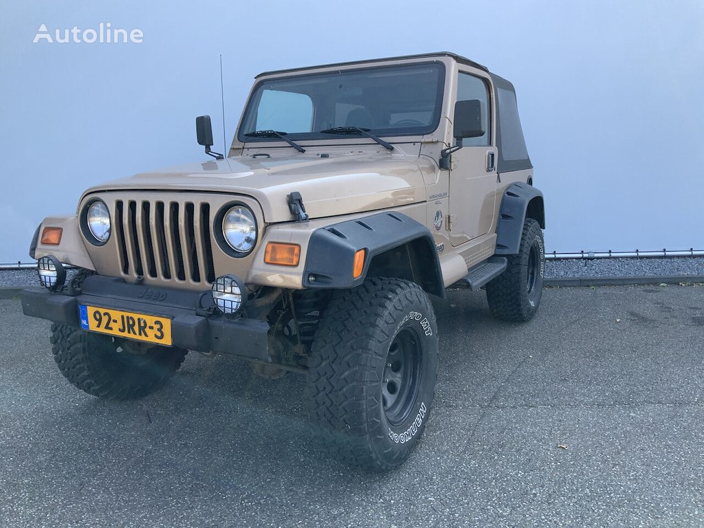 Jeep Wrangler Softtop Automaat 4X4 Lier Trekhaak 1425 kg kabriolet