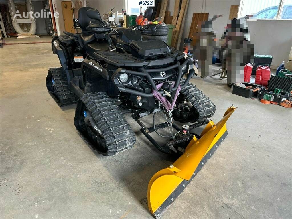 Can-Am Outlander 1000 Max XTP with track kit, plow and sa četverocikl