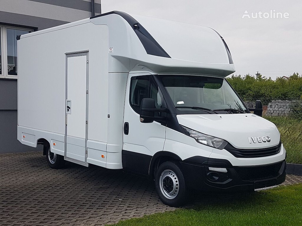 IVECO DAILY KONTENER NISKOPODŁOGOWY 4,31x2,23x2,42 SKLEP KAMPER BAR kuća na točkovima