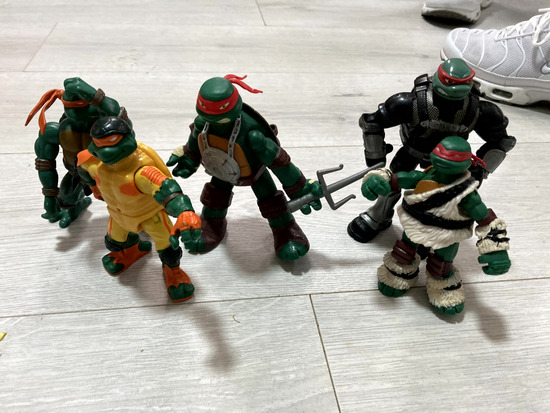 TMNT 5 kom Sve za 1500